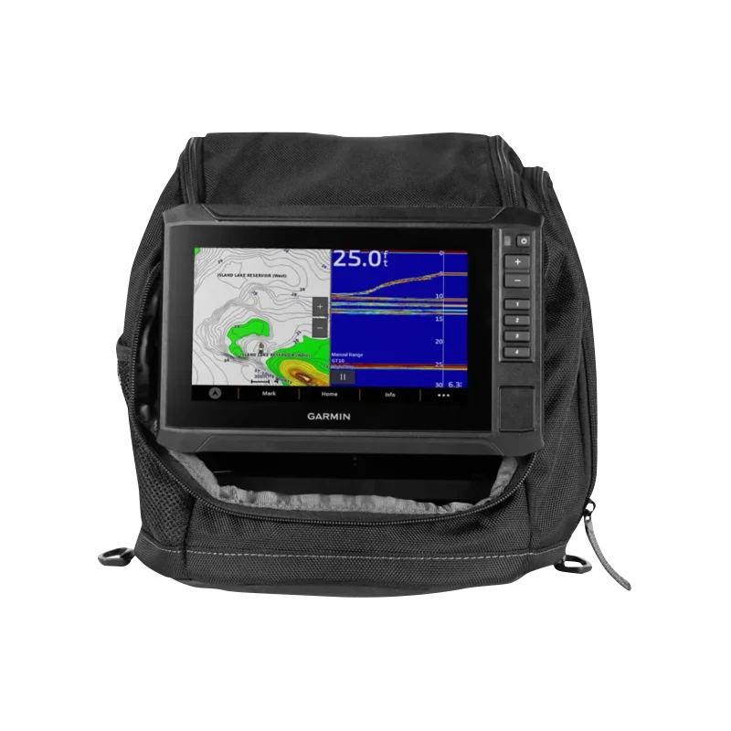 Garmin ECHOMAP UHD2 73sv Ice Fishing Bundle with Garmin Navionics+ Can ...