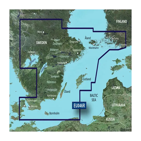 Garmin Sweden, Southeast Coastal and Inland Charts BlueChart g3 Vision ...