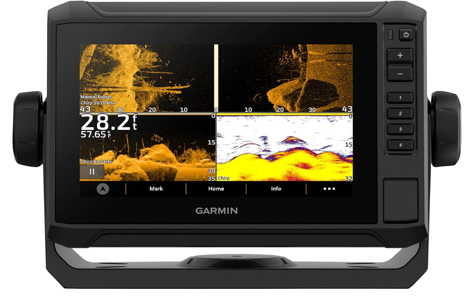 Garmin ECHOMAP UHD2 72sv Without Transducer 7” Touchscreen Chartplotte ...