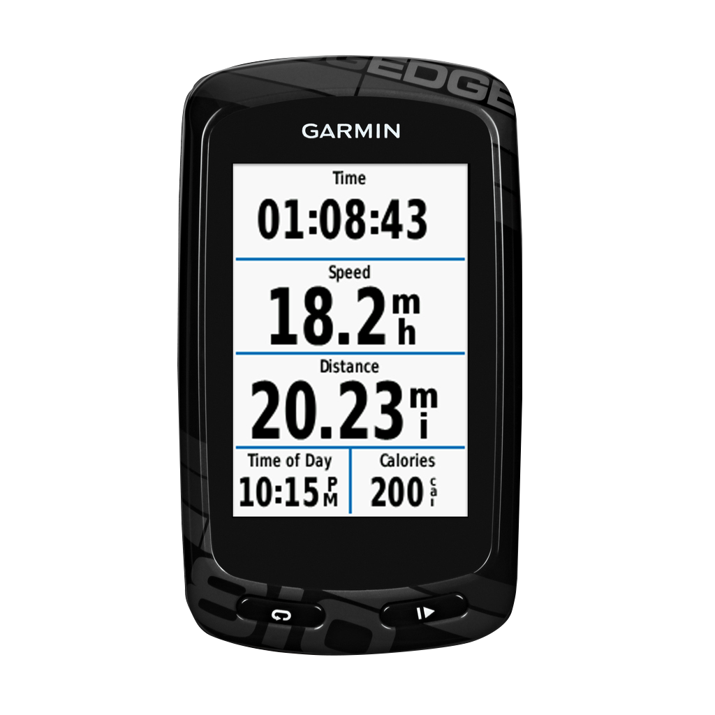 Garmin Edge 810 Performance & Navigation Bundle, Smart Biking Computer ...