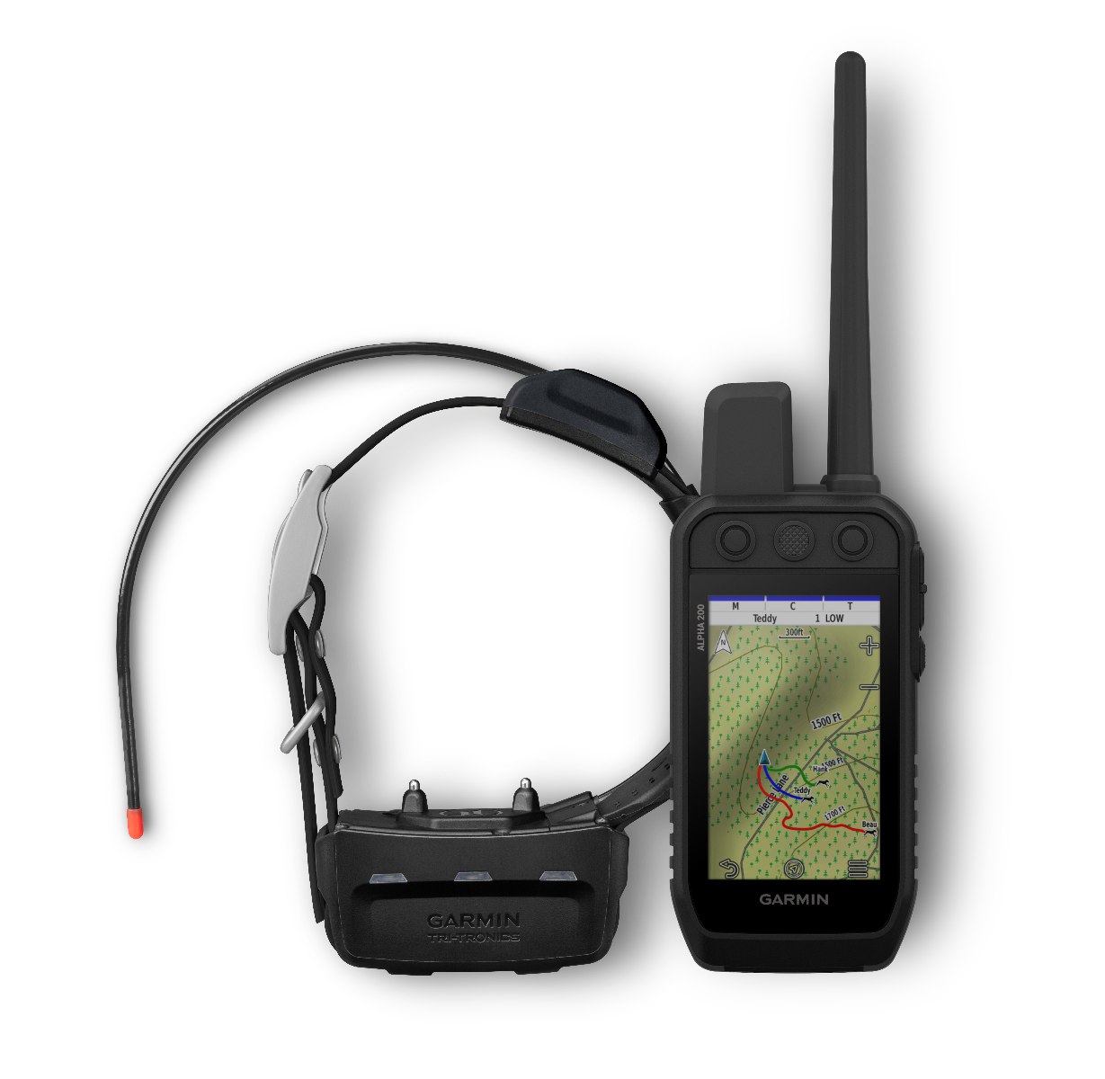 Garmin Alpha 200 Bundle, Alpha 200 Handheld and TT15 Dog Tracking Coll ...