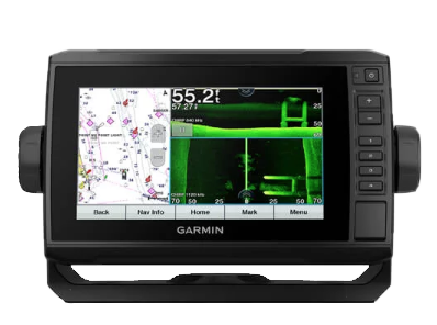 Garmin ECHOMAP 74cv UHD With U.S. BlueChart g3 And GT24UHD-TM Transduc ...